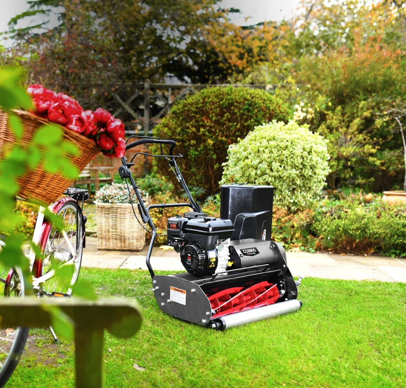 Cobra Fortis 17B 17" Cobra Fortis Petrol Cylinder Lawnmower – Coton ...