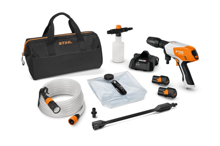 NEW! STIHL RCA20 Cordless Pressure Washer Set - AS System (with 2x AS2 ...