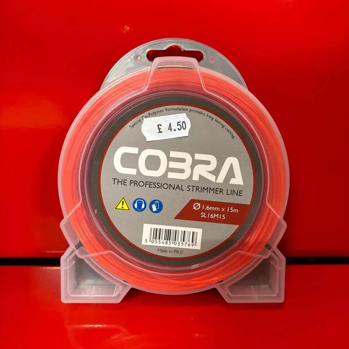 Cobra 1.6mm x 15m Round Professional Strimmer Line – Coton Machinery